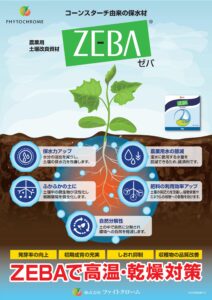 【商品情報】農業保水材『ZEBA:ゼバ』をご紹介！